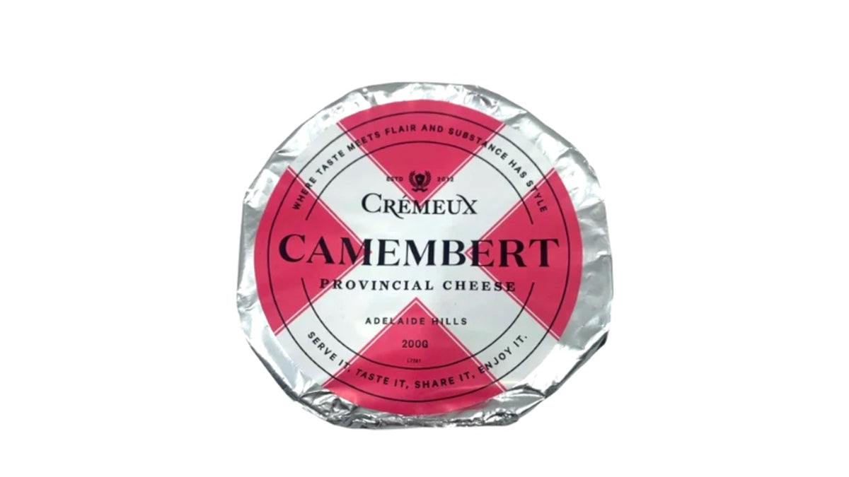 Cremeux Provincial Cheese Camembert 200g – Press & Grocers Co.