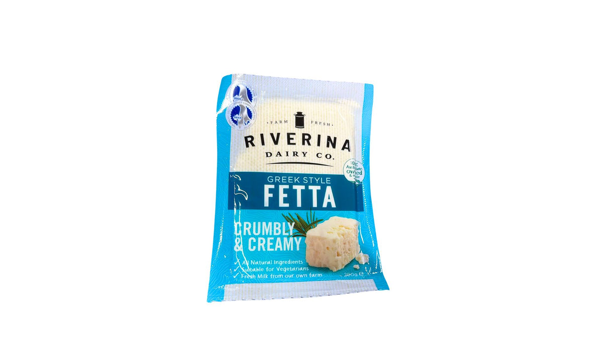 Riverina Dairy Co. Cheese Greek Style Fetta 200g – Press & Grocers Co.