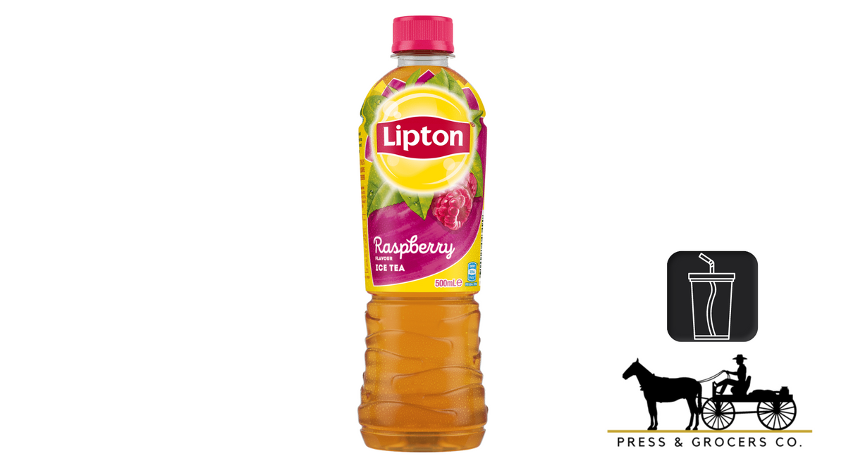 Lipton Raspberry Iced Tea 500ml – Press & Grocers Co.