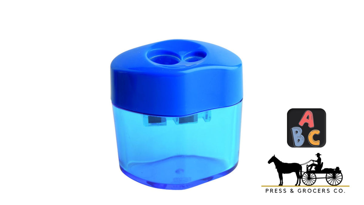 Faber-Castell Sharpener Plastic Double Junior Grip with Canister ...