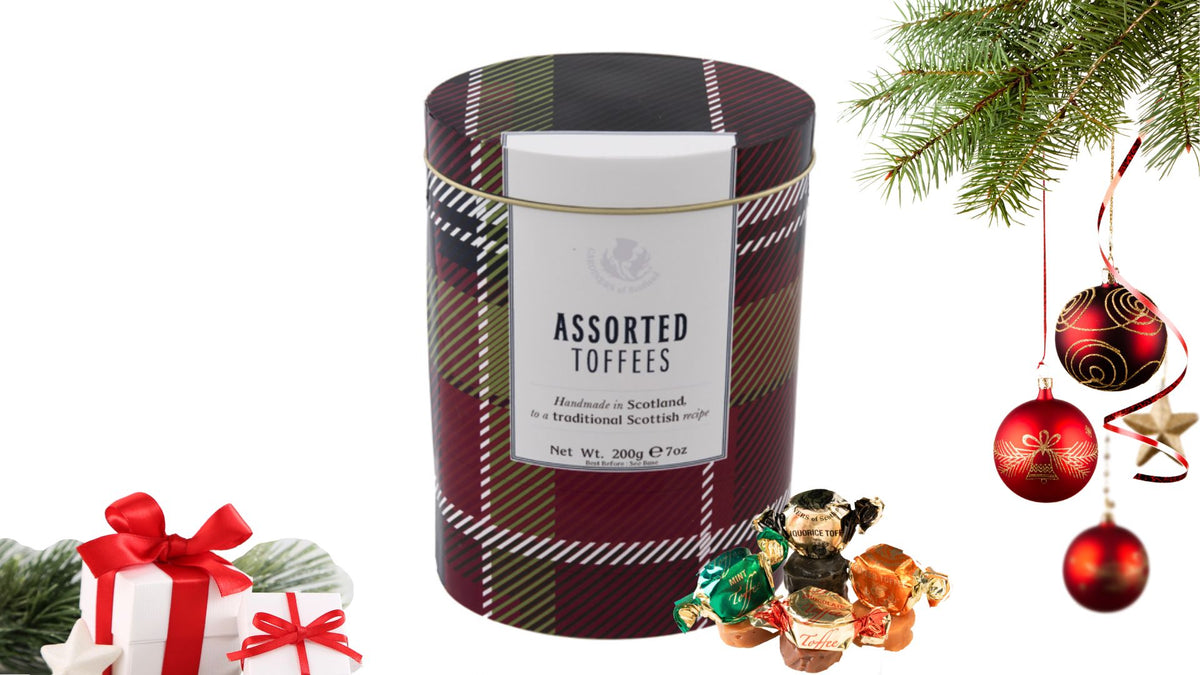 Gardiners Assorted Toffees Tartan Tin 200g – Press & Grocers Co.