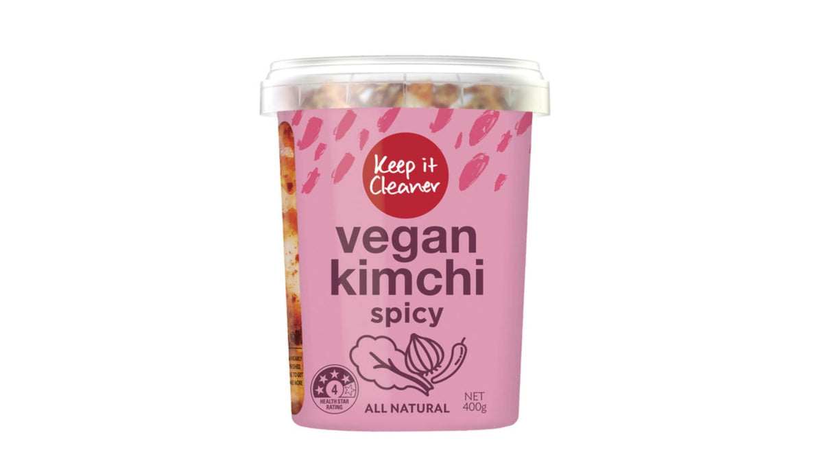 Keep It Cleaner Vegan Kimchi Spicy 400g – Press & Grocers Co.