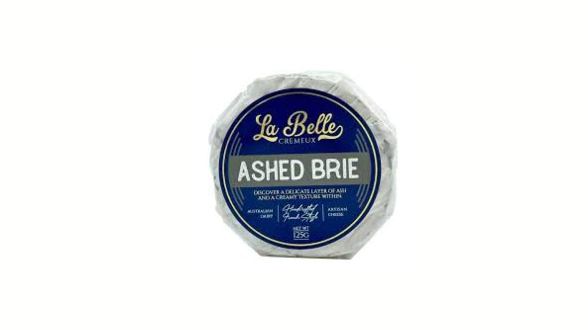 La Belle Cremeux Ashed Brie 125g – Press & Grocers Co.