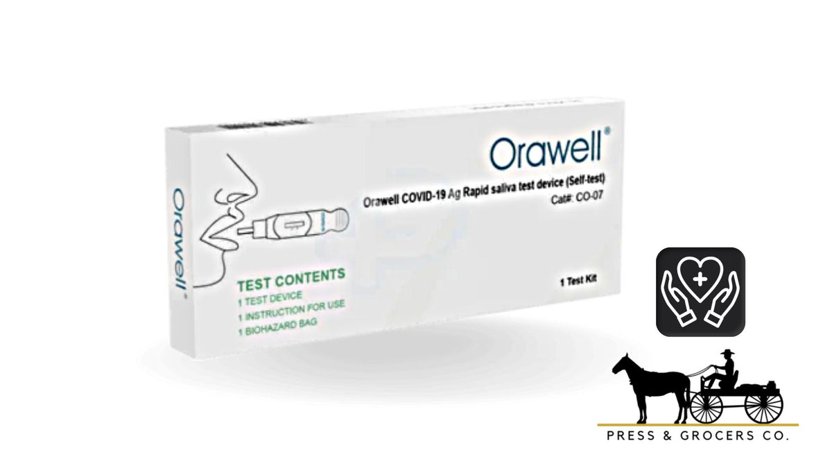 Orawell COVID-19 Antigen Rapid Test Kit (Oral Fluid) Single Pack ...