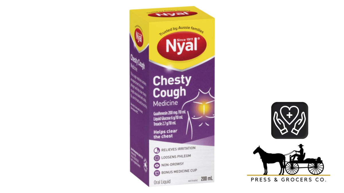 Nyal Chesty Cough Medicine 200ml – Press & Grocers Co.