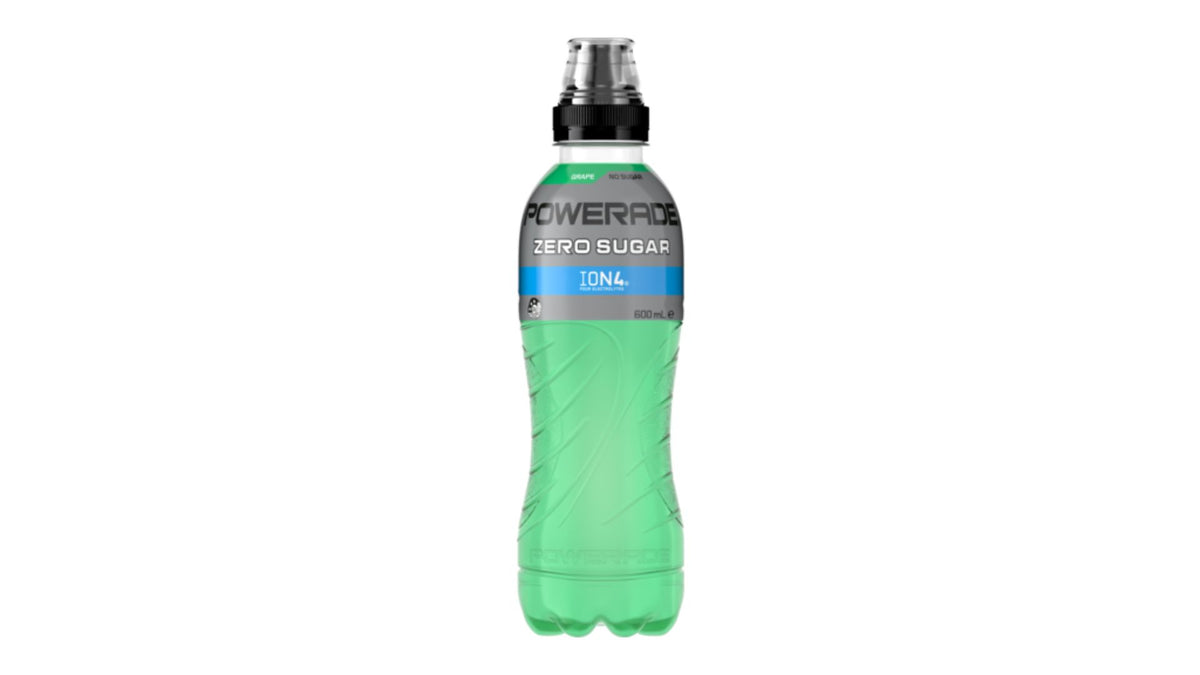 Powerade Zero Sugar Grape Flo Cap 600ml – Press & Grocers Co.