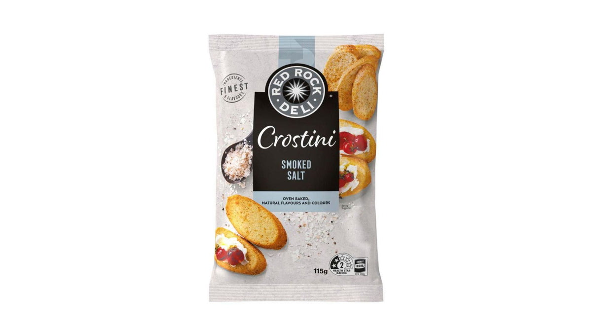 Red Rock Deli Chips Crostini Smoked Salt 115g – Press & Grocers Co.