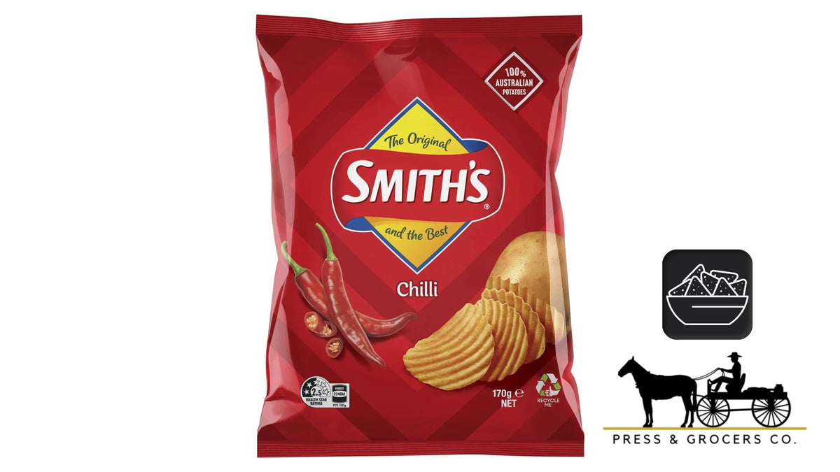 Smiths Chips Chilli 170g – Press & Grocers Co.