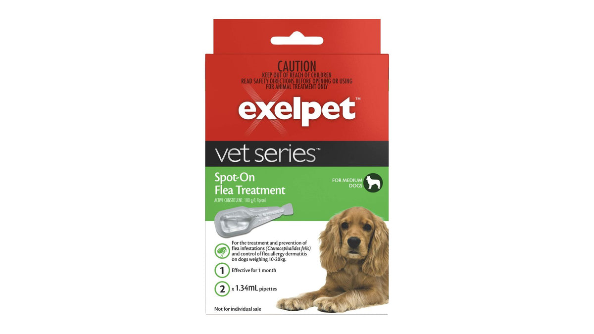 Excelpet Vet Series Spot-On Flea Treatment For Small Dog 1.34ml – Press ...