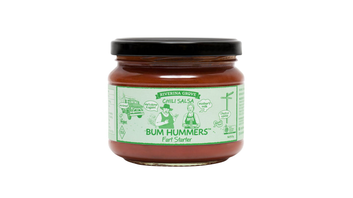 Riverina Grove Bum Hummers Chilli Salsa 300g – Press & Grocers Co.