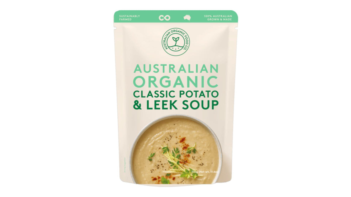 Australian Organic Food Co Soup Classic Potato & Leek 330g – Press ...
