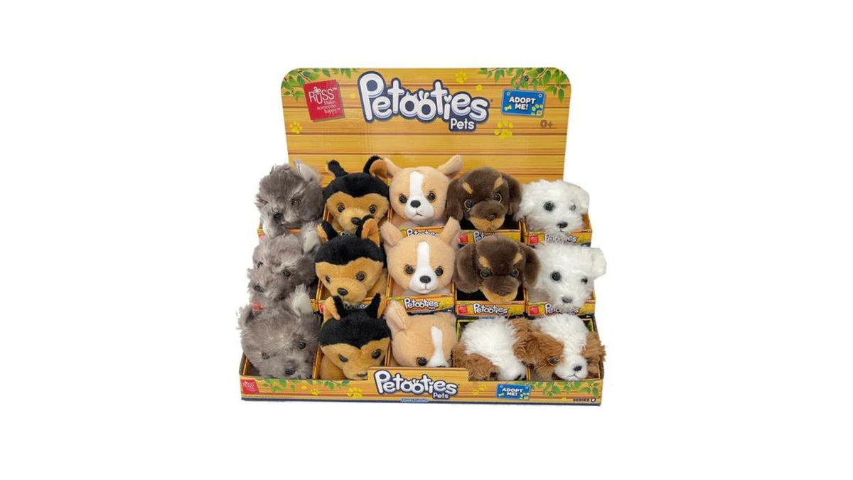 Petooties - 4" Dogs Mini Plush 1pc – Press & Grocers Co.