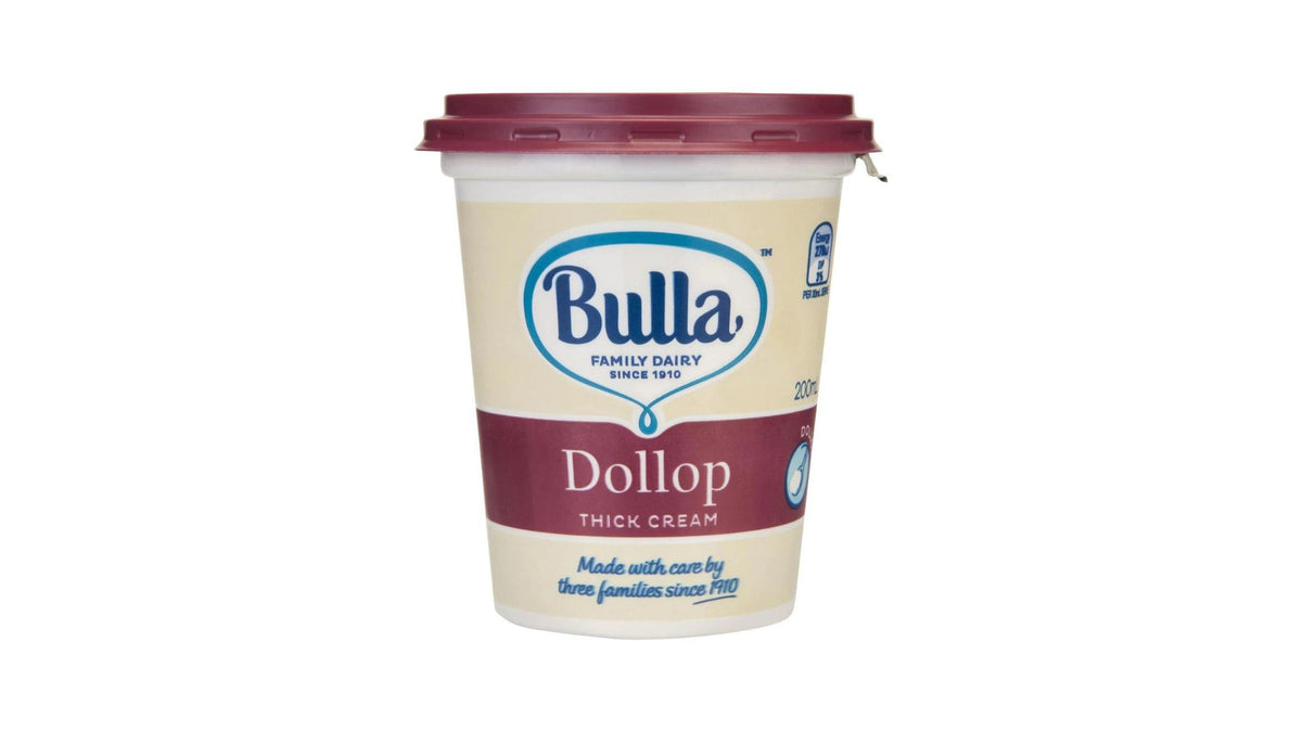 Bulla Dollop Thick Cream 200ml – Press & Grocers Co.