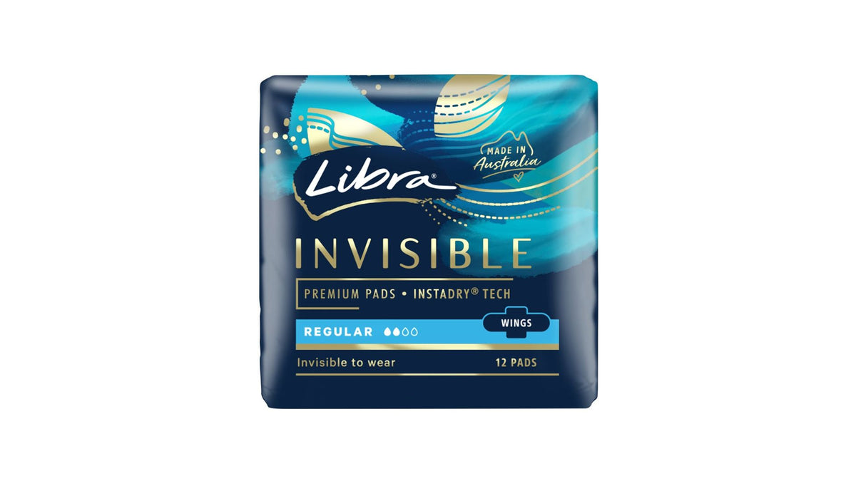 Libra Invisible Regular Wings (12 Pack) – Press & Grocers Co.