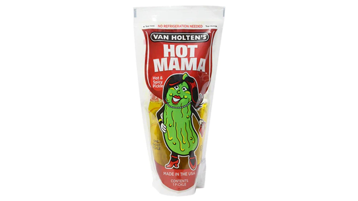 Van Holten's Hot Mama Pickle-In-A-Pouch – Press & Grocers Co.