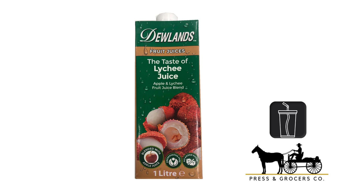 Dewlands Fruit Juice Apple Lychee 1L – Press & Grocers Co.