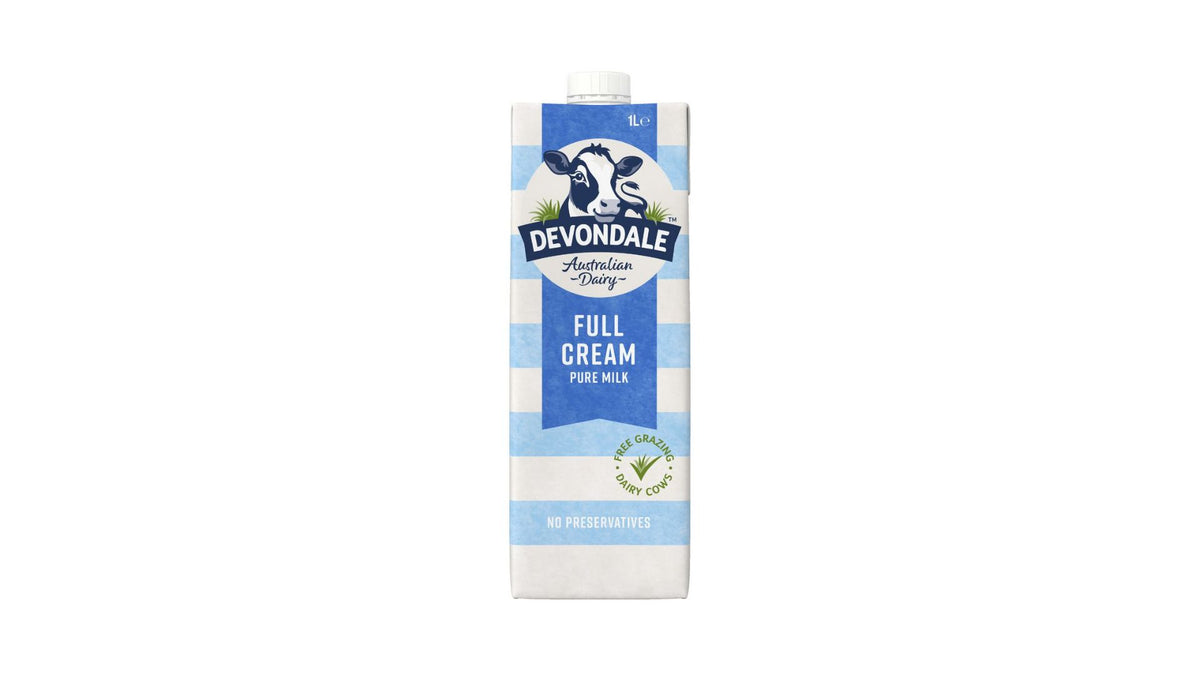 Devondale Full Cream Long Life Milk 1L – Press & Grocers Co.