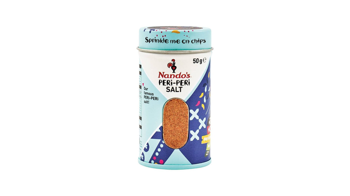 Nando's Peri Peri Salt 50g – Press & Grocers Co.