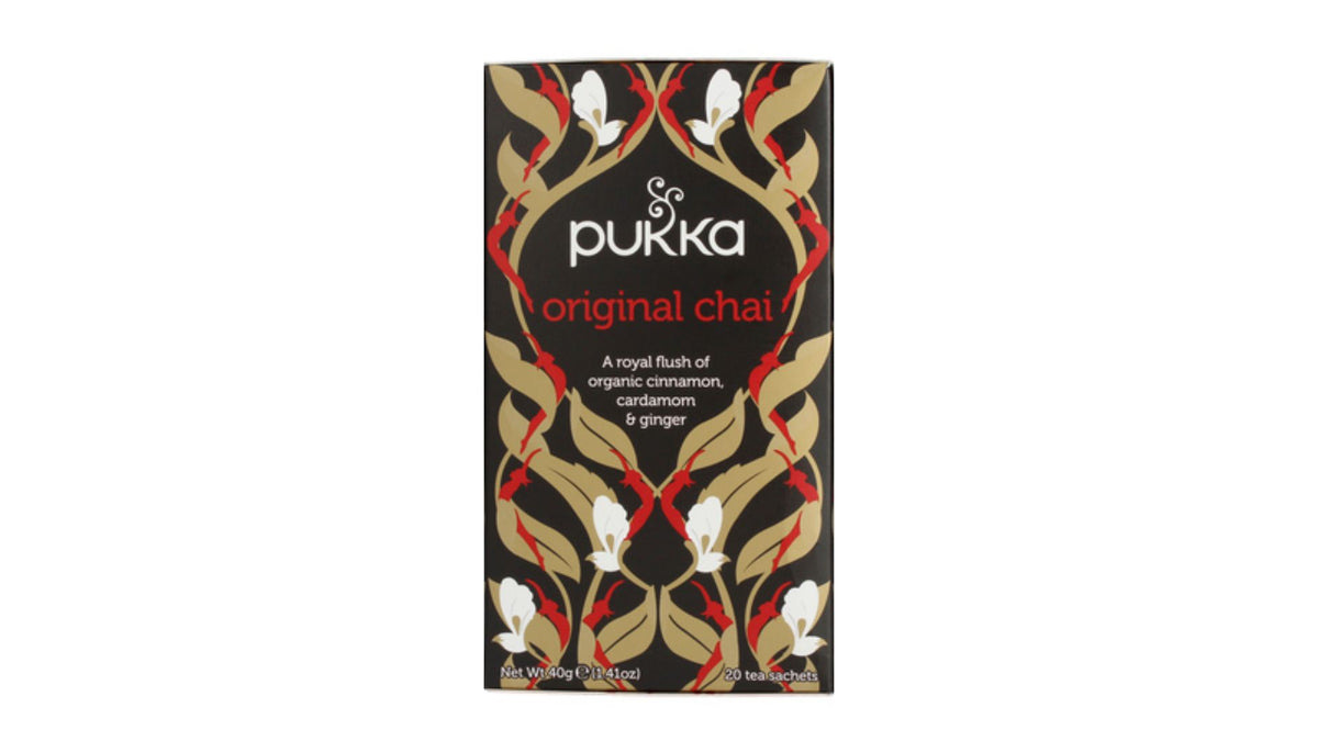 Pukka Tea Original Chai (20 Pack) – Press & Grocers Co.
