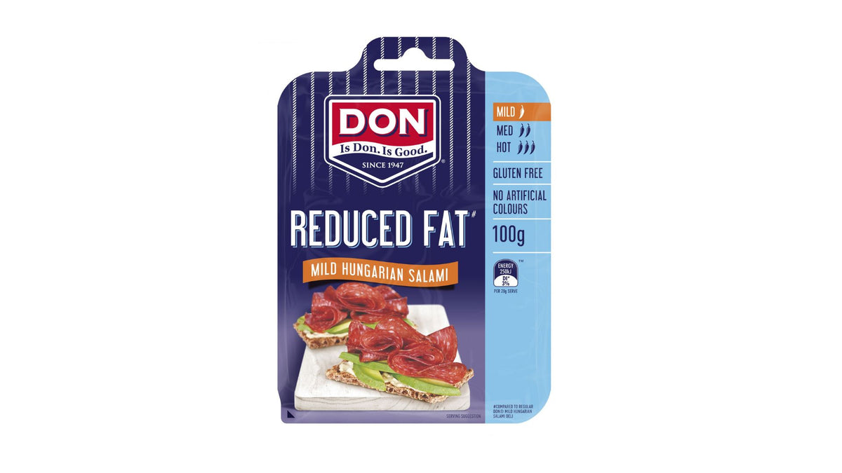 Don Salami Reduced Fat Mild Hungarian 100g – Press & Grocers Co.