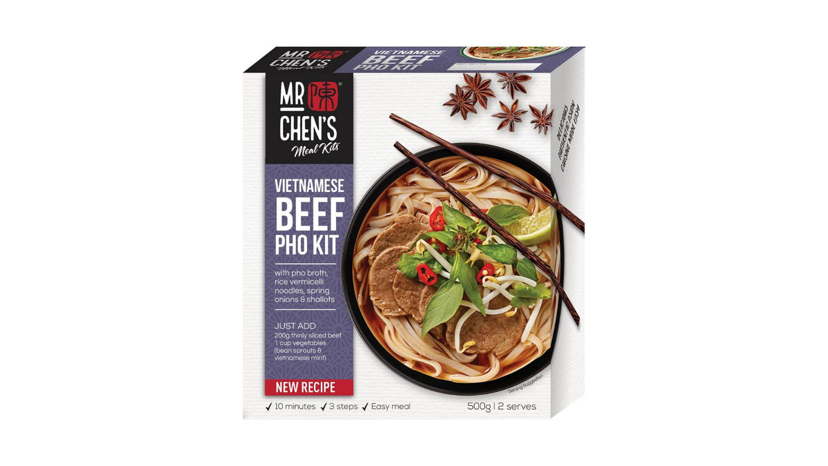Mr Chen's Vietnamese Beef Pho Kit 500gm – Press & Grocers Co.