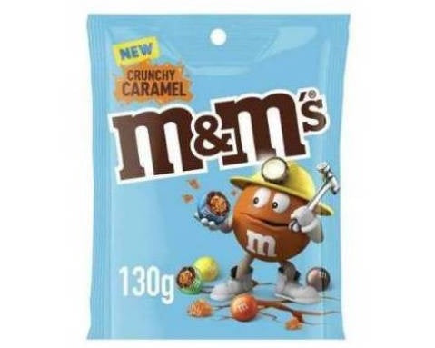 M&M's Crunchy Caramel 130g – Press & Grocers Co.