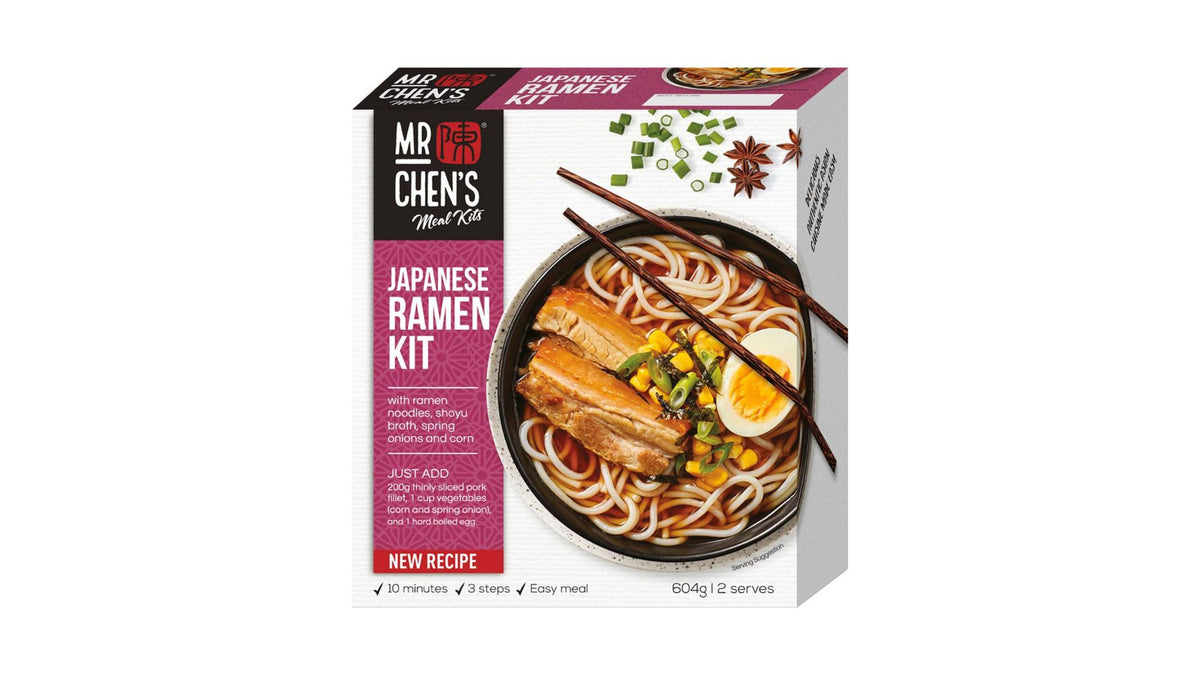 Mr Chen's Japanese Ramen Kit 604g – Press & Grocers Co.