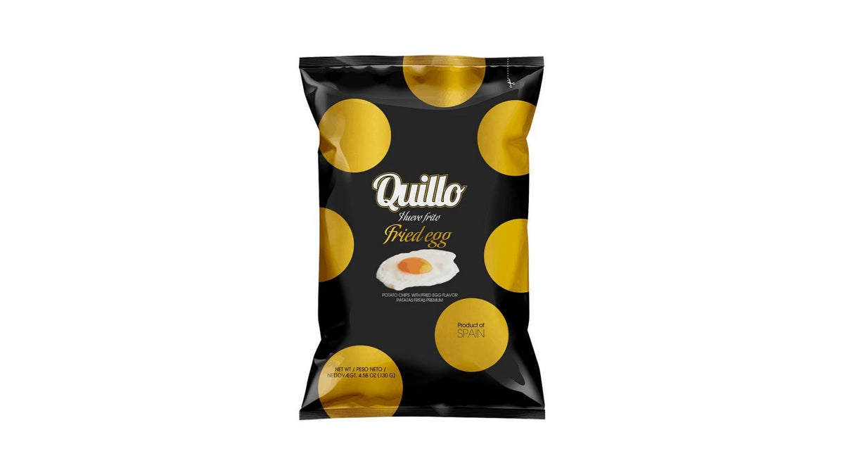 Quillo Potato Chips Fried Egg 130g – Press & Grocers Co.